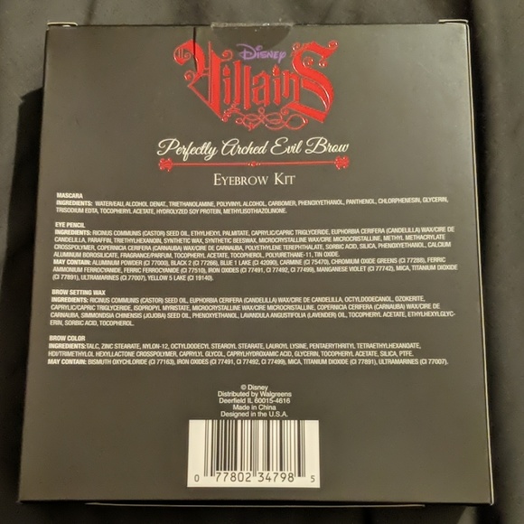 Disney | Makeup | Disney Villains Perfectly Arched Evil Brow | Poshmark